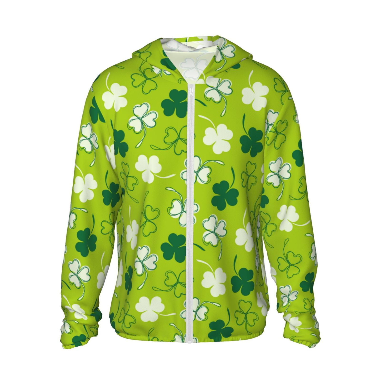 Adobk St Patrick'S Day7 Men Women Full Zip Sun Protection Hoodie ...