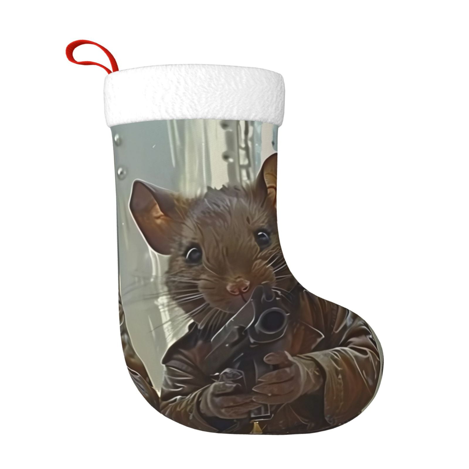 Adobk Steampunk Space Mice Warriors Print Christmas Stockings,Christmas ...