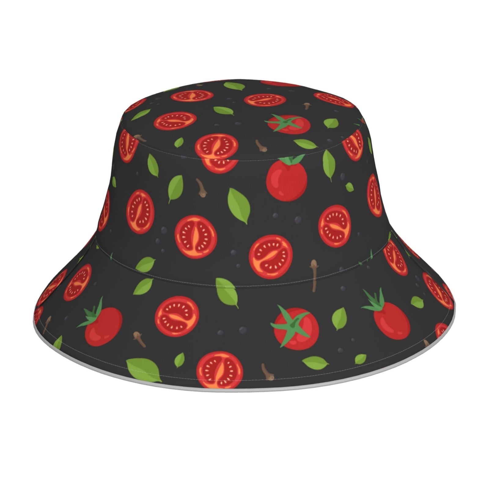 Adobk Tomatoes1 Reflective Fisherman'S Hat Caps Women Men Fluorescent Hat Casual Cap - Walmart.com