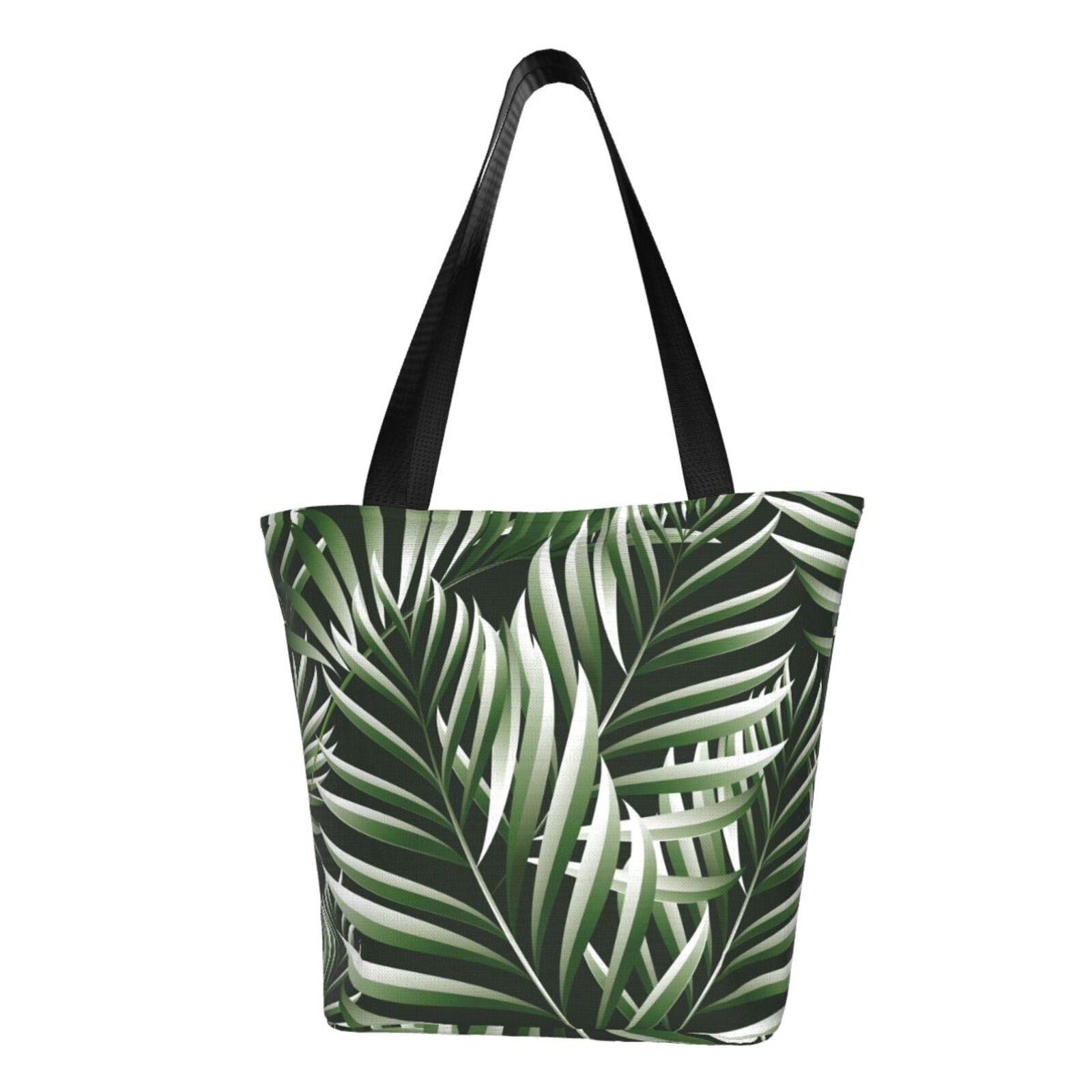 Adobk Tropical Palm Leaves1 Canvas Tote Bag Vintage Tote Bag Shopping ...