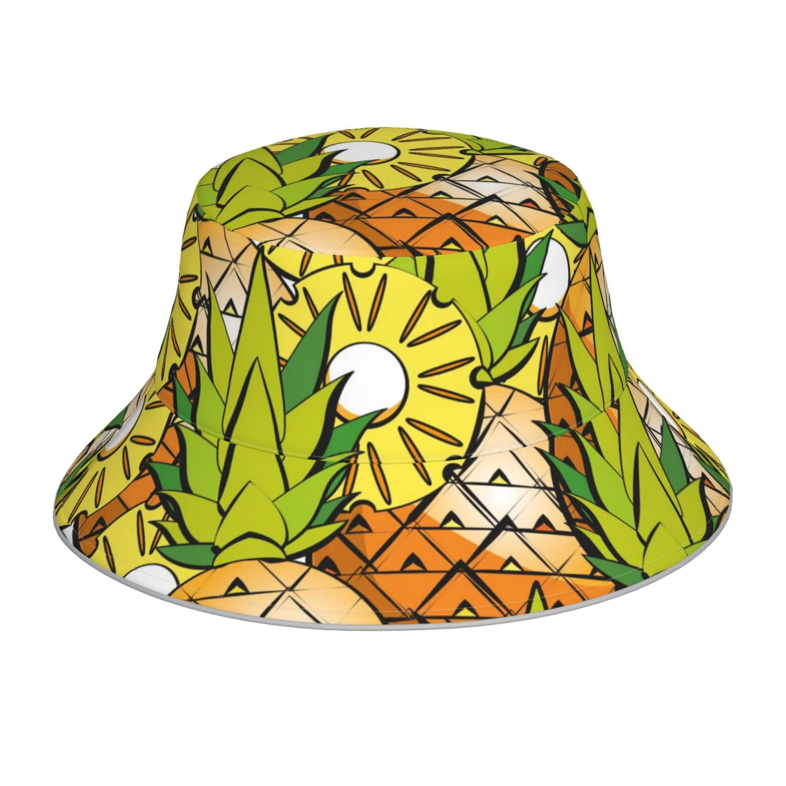 Adobk Tropical Summer Fruit Reflective Fisherman'S Hat Caps Women Men ...
