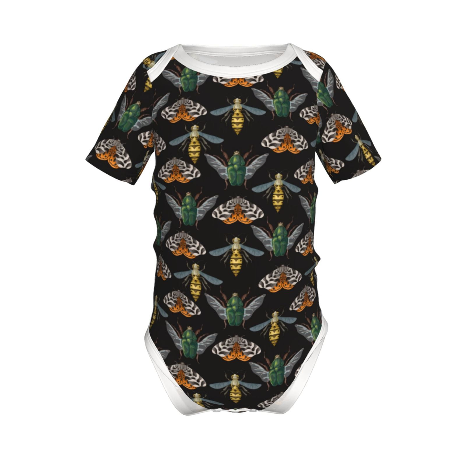 Adobk Wasp Cockchafer Butterfly Print Baby Climbing Clothes,Jumpsuit ...