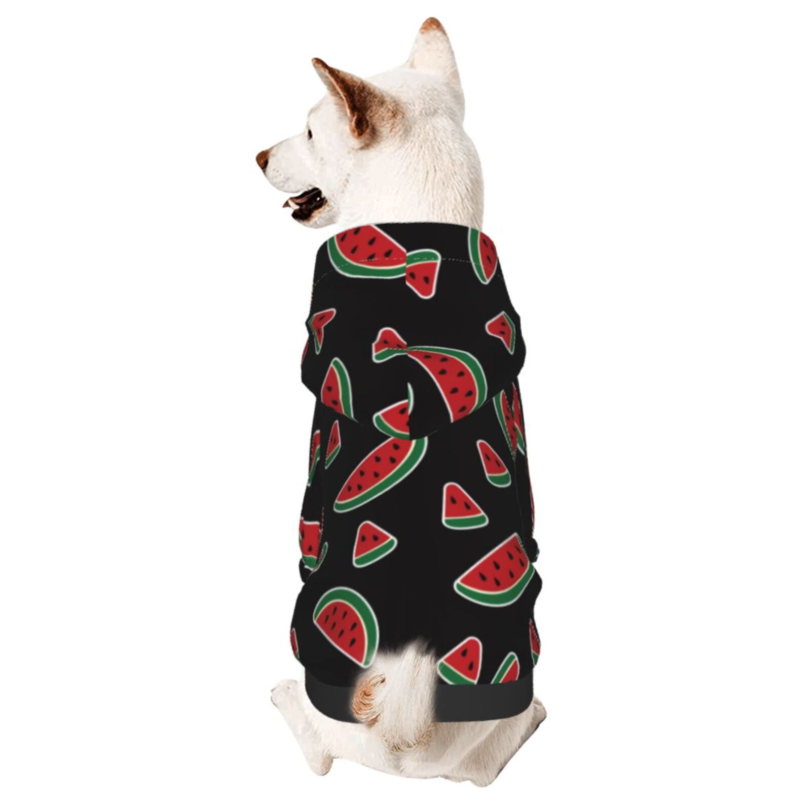Adobk Watermelon Print Dog Hoodie Dog Sweater Stylish Dog Clothes Print ...