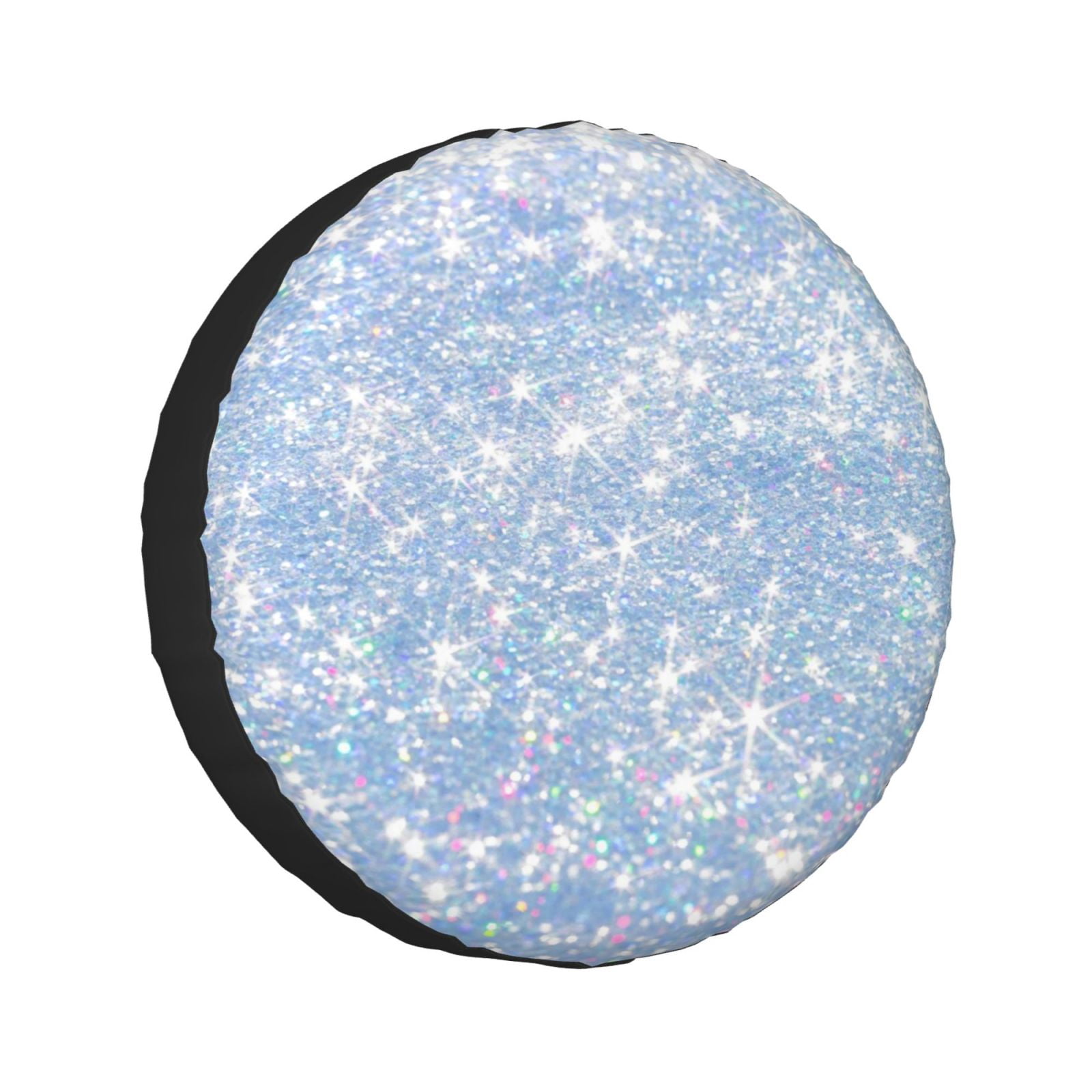 Adobk White Bule Glitter Spare Tire Wheel Cover For Car Truck Suv ...