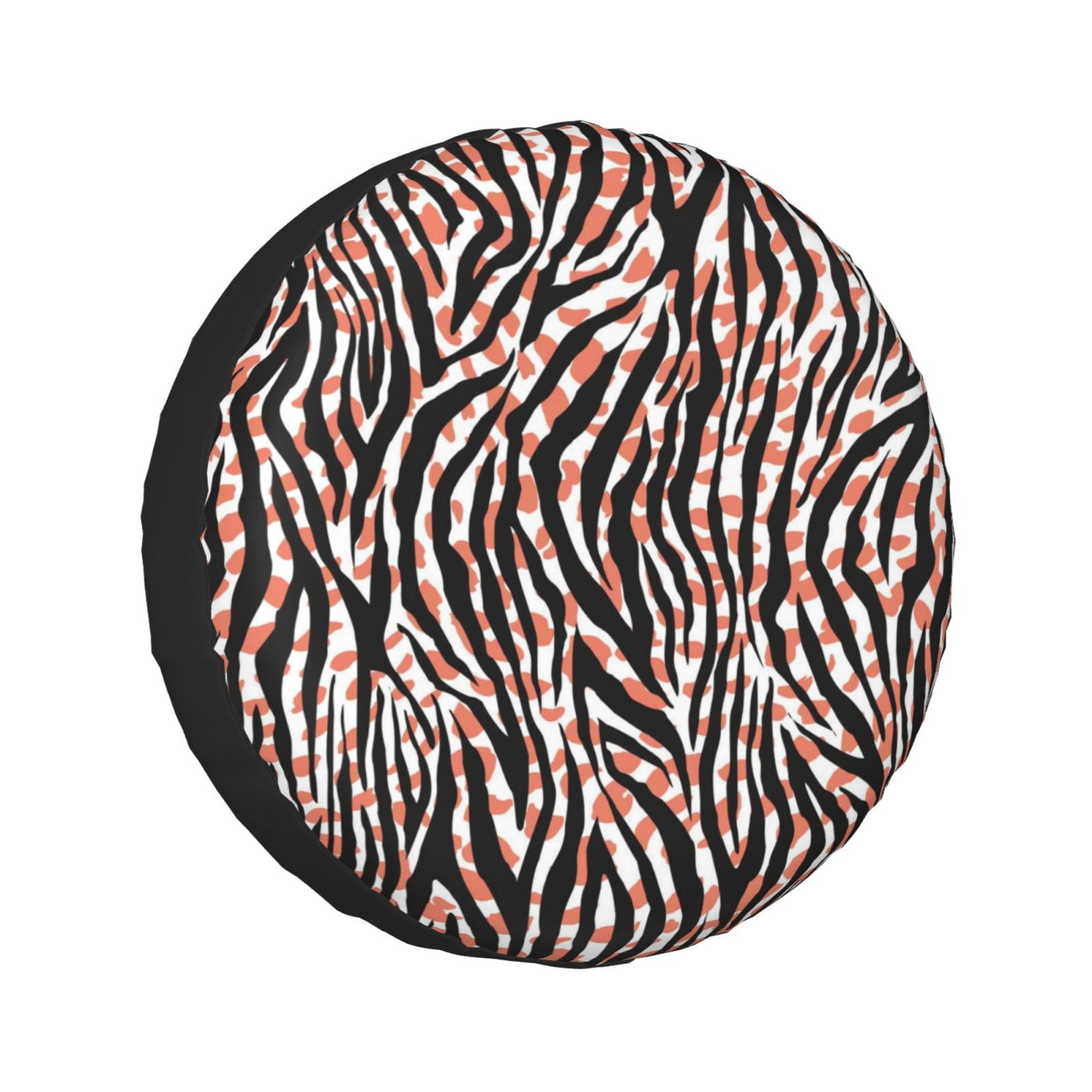 Adobk Zebra Skin And Leopard Print Spare Tire Wheel Cover For Car Truck ...