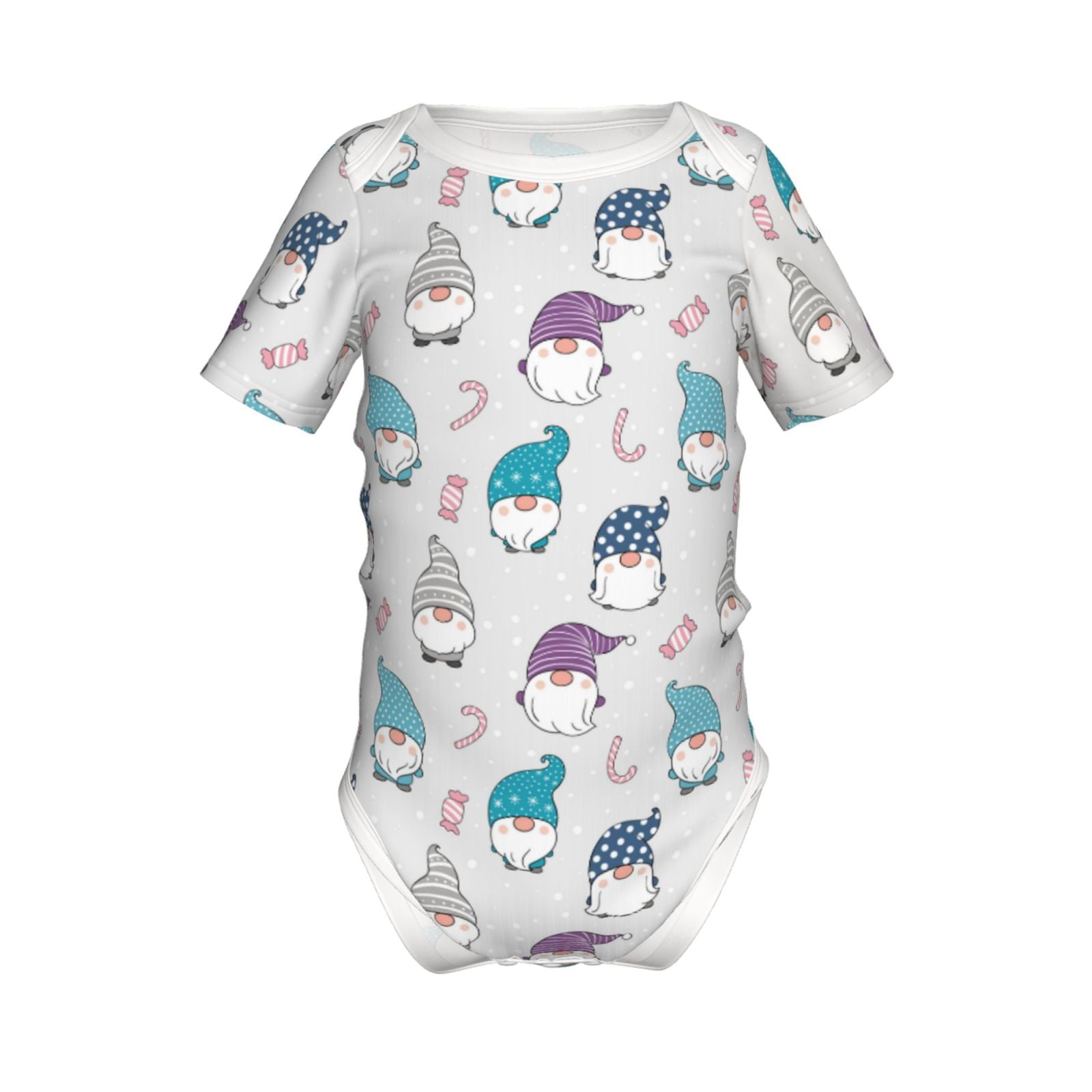 Adobk cute winter Gnome Print Baby Climbing Clothes,Jumpsuit Rompers ...