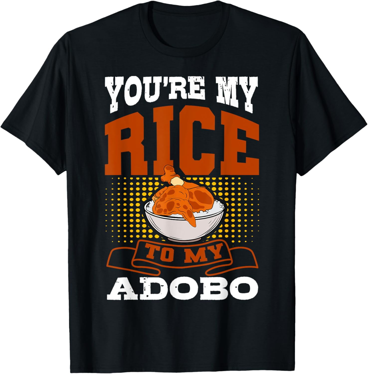 Adobo Chicken Pinoy Rice Cuisine Philippine Flag T-Shirt - Walmart.com