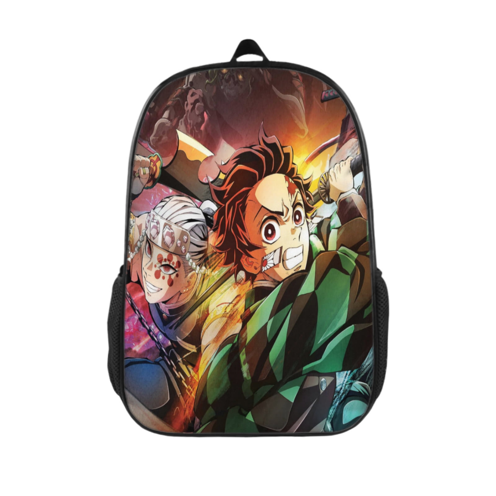 Adolescent cartoon Demon Slayer Backpack - Durable Backpack Container ...