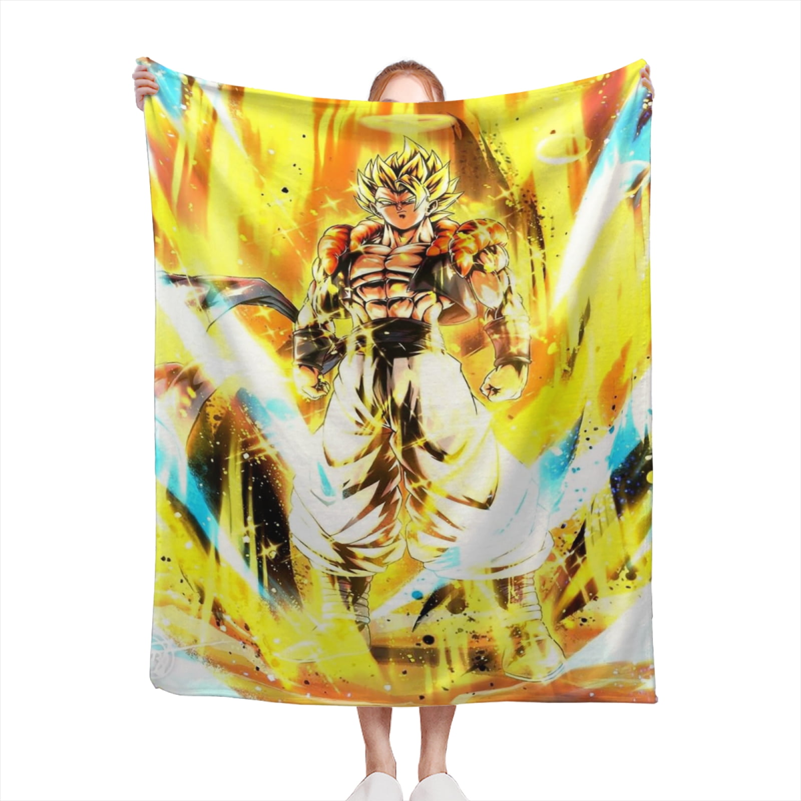Adolescents Plush Throw Dragon Ball Blanket – Soft & Comfy Throw for ...