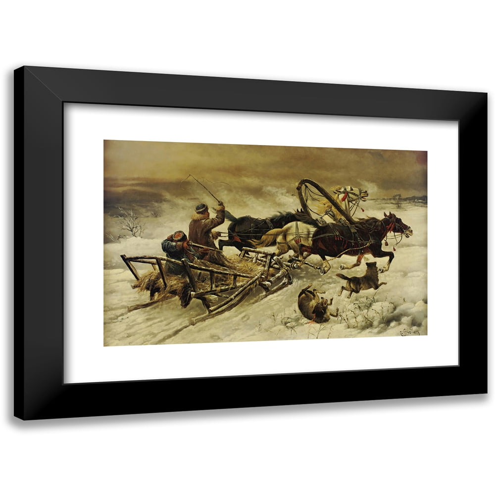 Adolf Baumgartner-Stoiloff 18x13 Black Modern Framed Museum Art Print ...