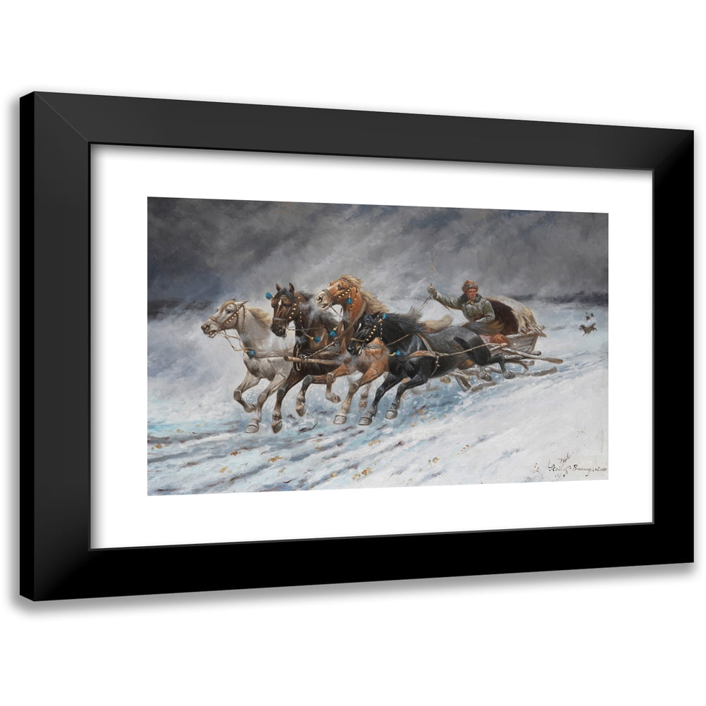 Adolf Baumgartner-Stoiloff 24x17 Black Modern Framed Museum Art Print ...