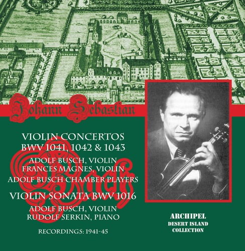 Adolf Busch - Violin Concertos - Classical - CD - Walmart.com