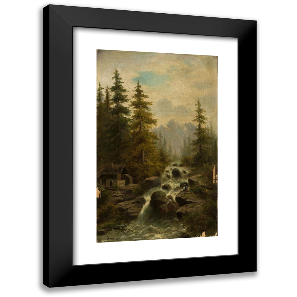 Adolf Chwala 10x14 Black Modern Framed Museum Art Print Titled ...