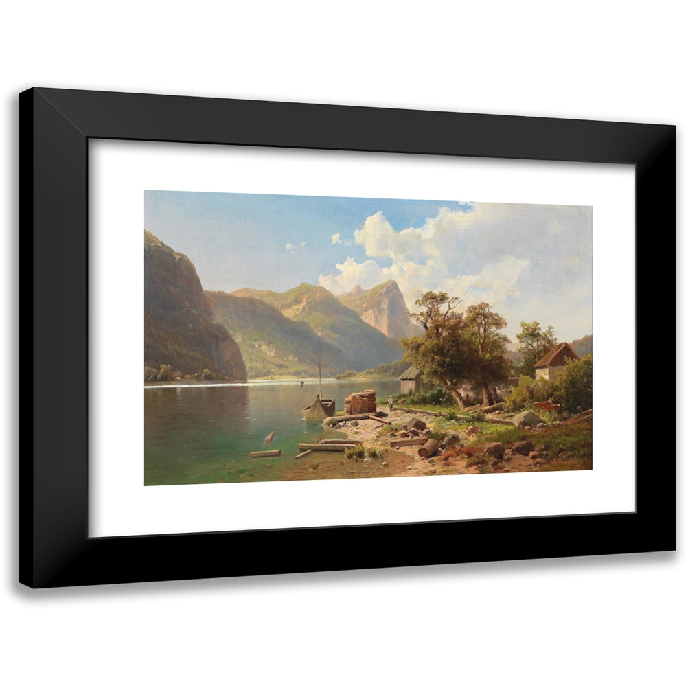 Adolf Chwala 14x11 Black Modern Framed Museum Art Print Titled - Game ...