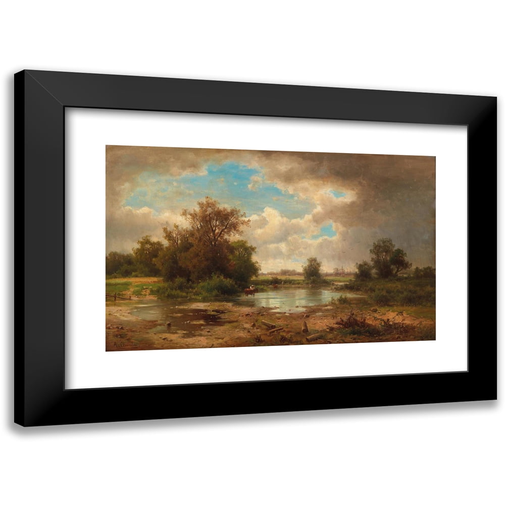 Adolf Chwala 14x11 Black Modern Framed Museum Art Print Titled - Open ...