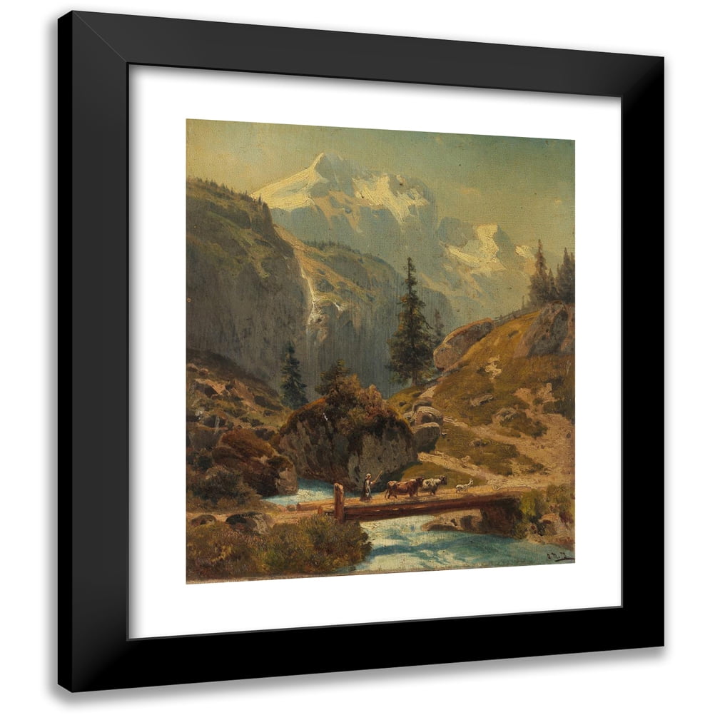 Adolf Conrad Mosengel 20x24 Black Modern Framed Museum Art Print Titled ...
