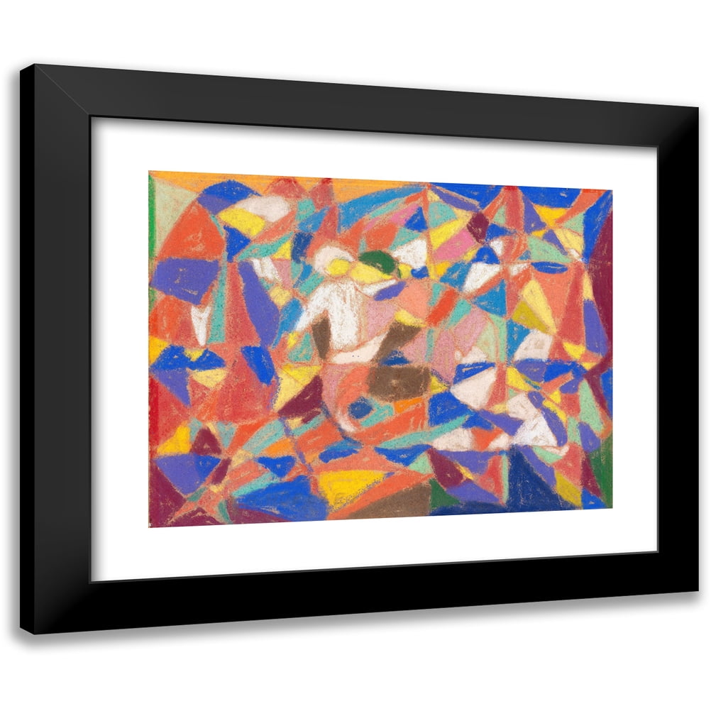 Adolf Hölzel 14x12 Black Modern Framed Museum Art Print Titled ...