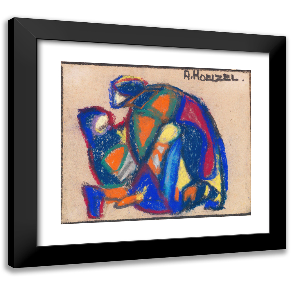 Adolf Hölzel 14x12 Black Modern Framed Museum Art Print Titled ...