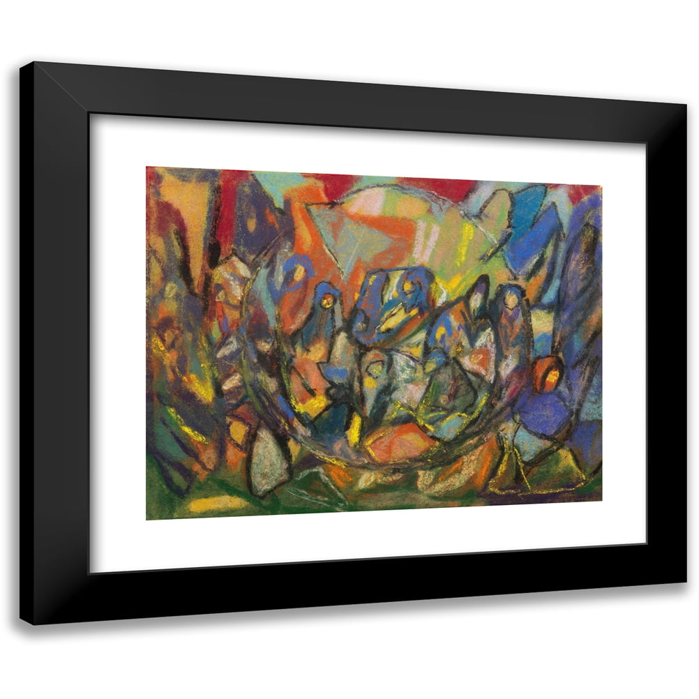 Adolf Hölzel 18x15 Black Modern Framed Museum Art Print Titled ...