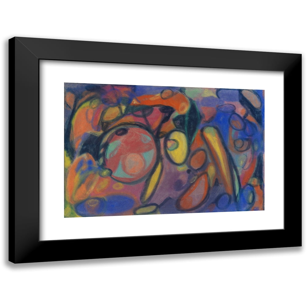 Adolf Hölzel 24x17 Black Modern Framed Museum Art Print Titled ...