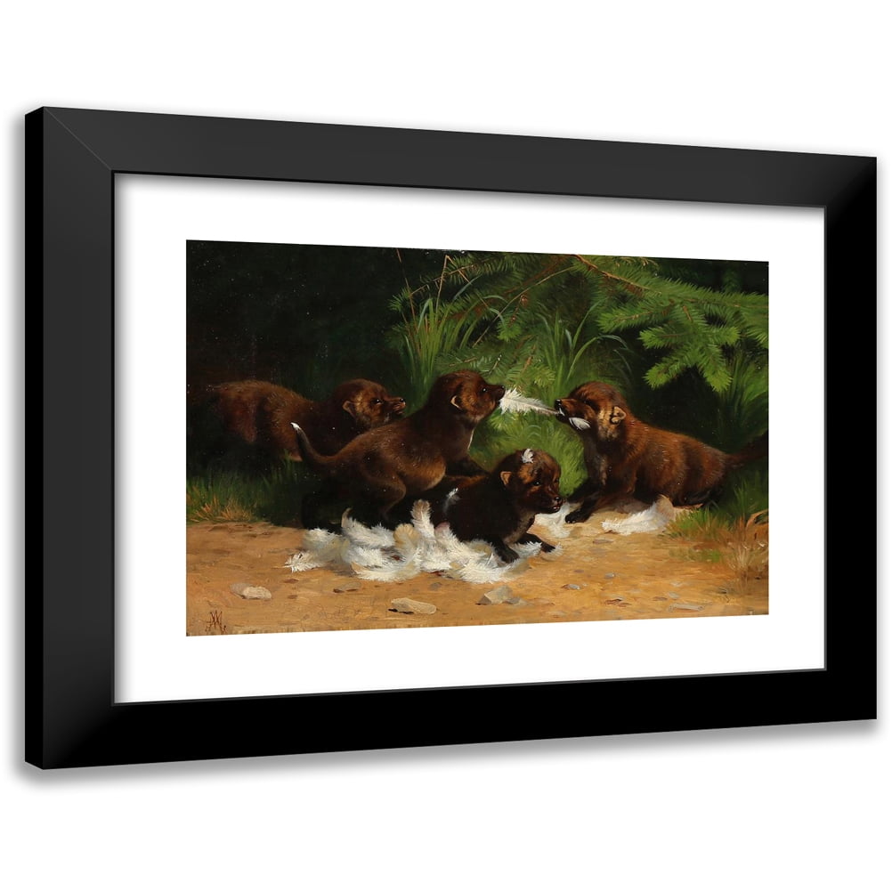 Adolf Mackeprang 14x11 Black Modern Framed Museum Art Print Titled ...