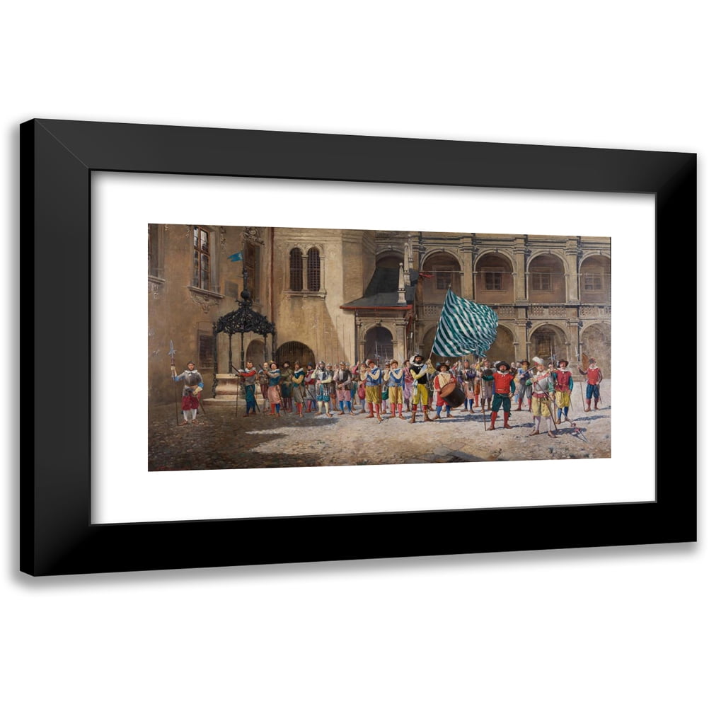 Adolf Pirsch 24x15 Black Modern Framed Museum Art Print Titled ...