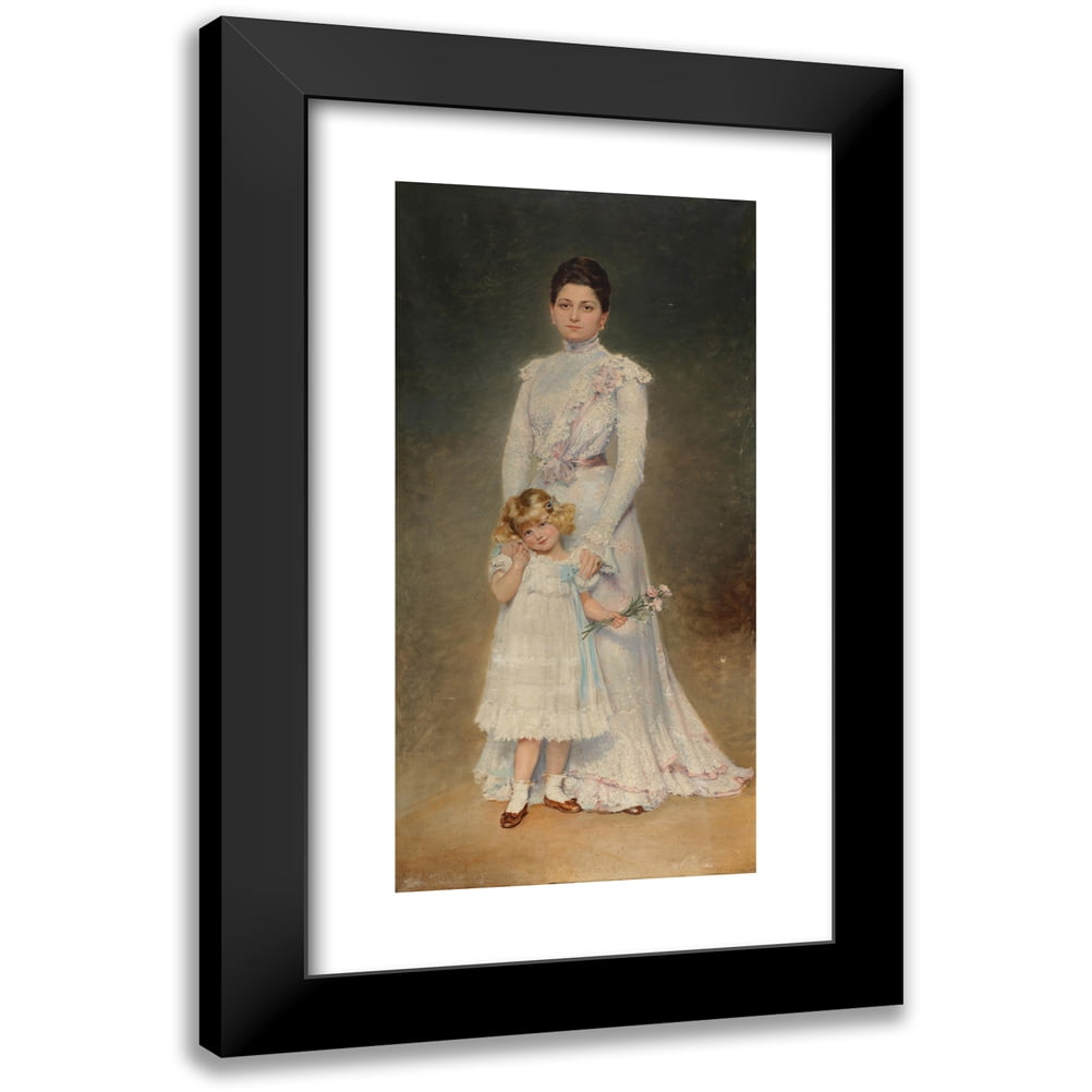 Adolf Pirsch 9x14 Black Modern Framed Museum Art Print Titled ...