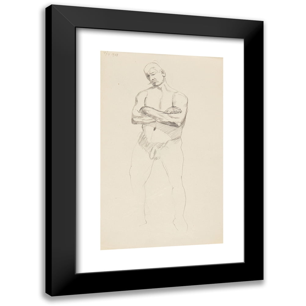 Adolf Sternschuss 10x14 Black Modern Framed Museum Art Print Titled ...