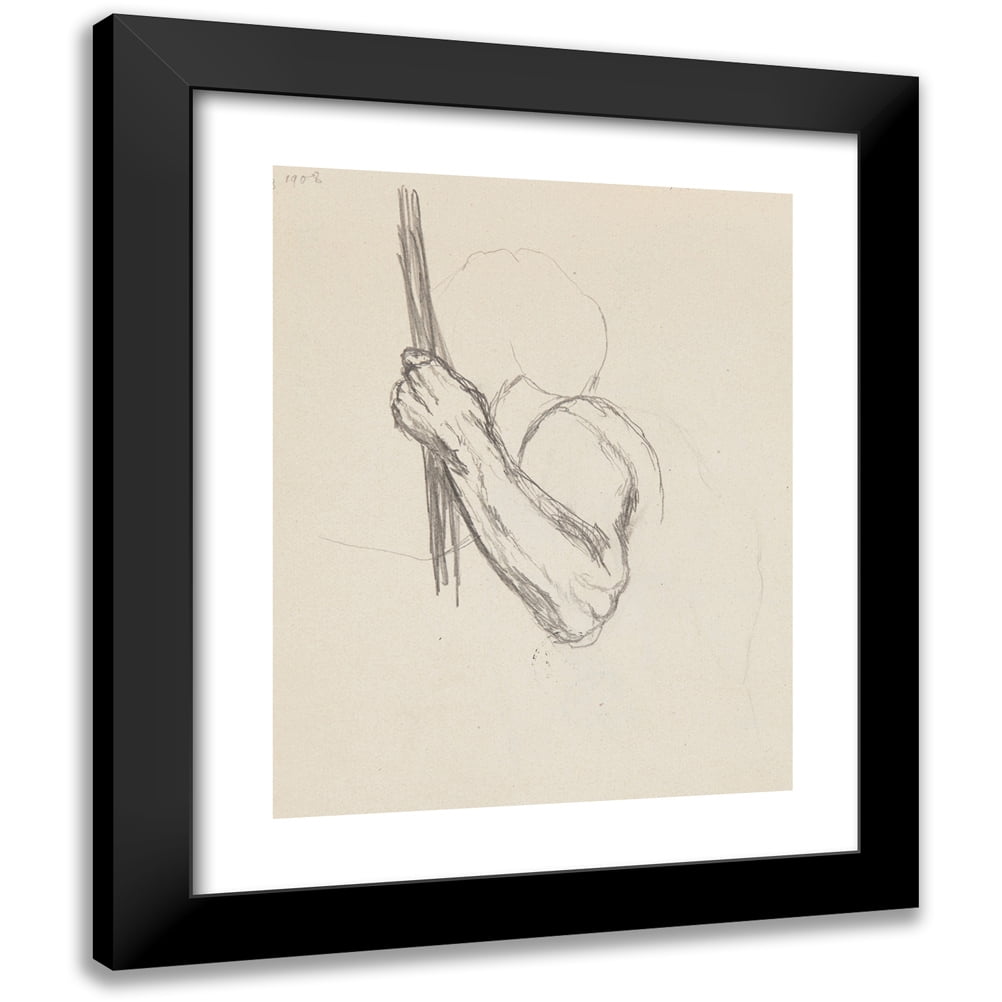 Adolf Sternschuss 12x14 Black Modern Framed Museum Art Print Titled ...