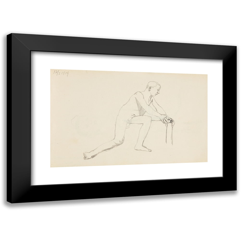 Adolf Sternschuss 24x16 Black Modern Framed Museum Art Print Titled - A ...