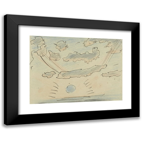 Adolf le Comte 14x11 Black Modern Framed Museum Art Print Titled ...