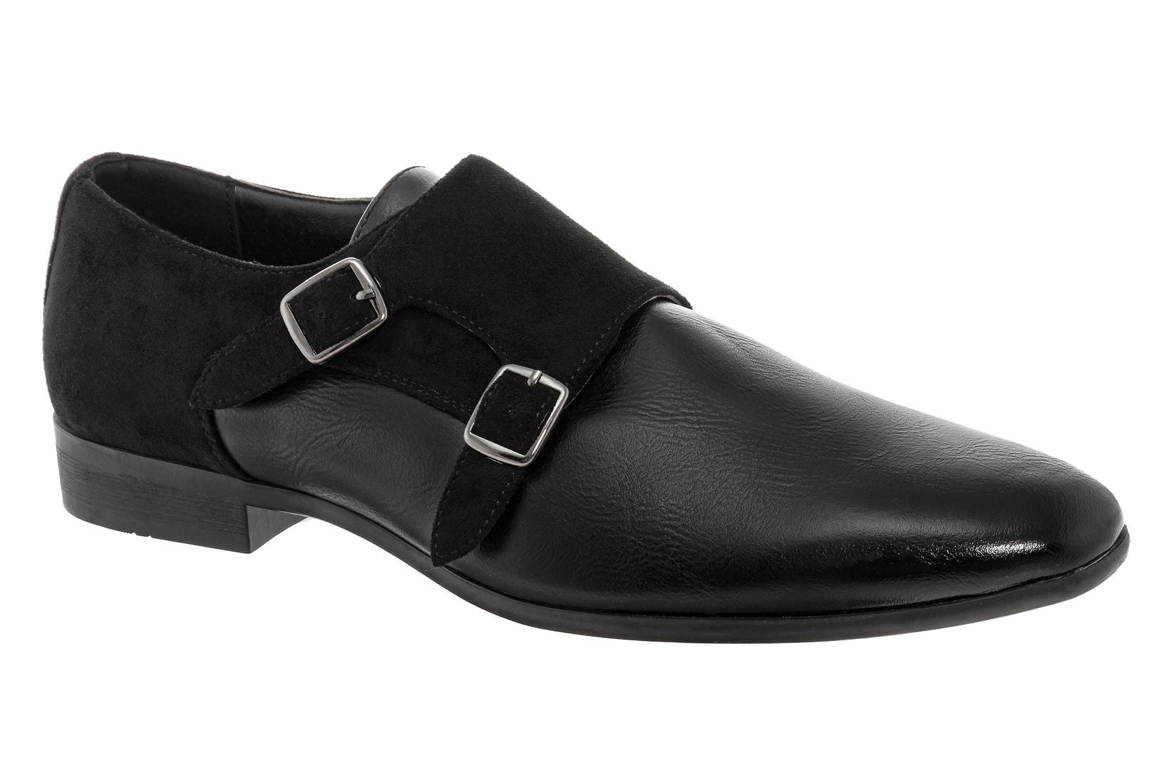 Adolfo Men's Darell Double Monk Strap Dress Shoes - Walmart.com