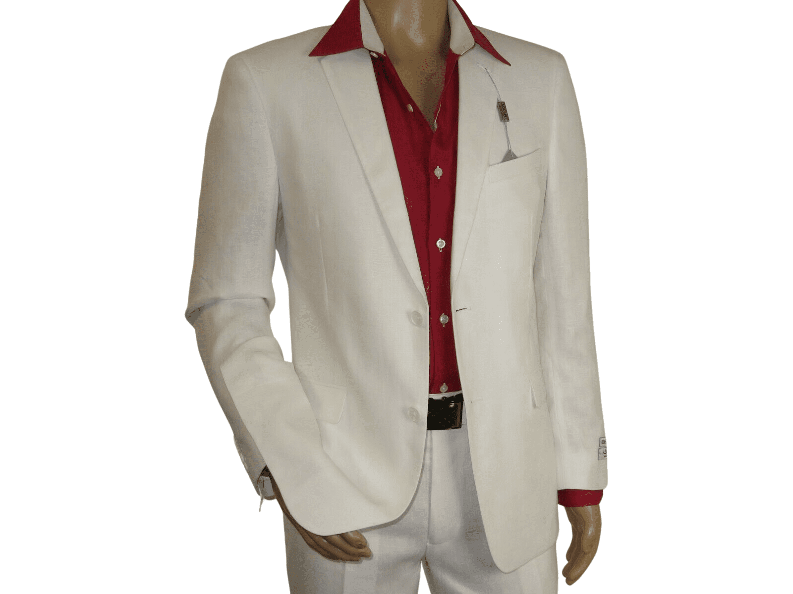 Adolfo Men's Linen Suit summer suit Breathable and comfortable C500 ...