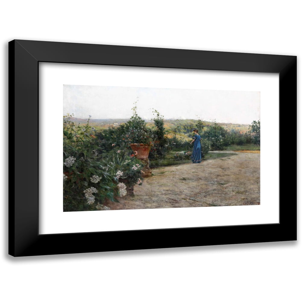 Adolfo Tommasi 14x11 Black Modern Framed Museum Art Print Titled ...