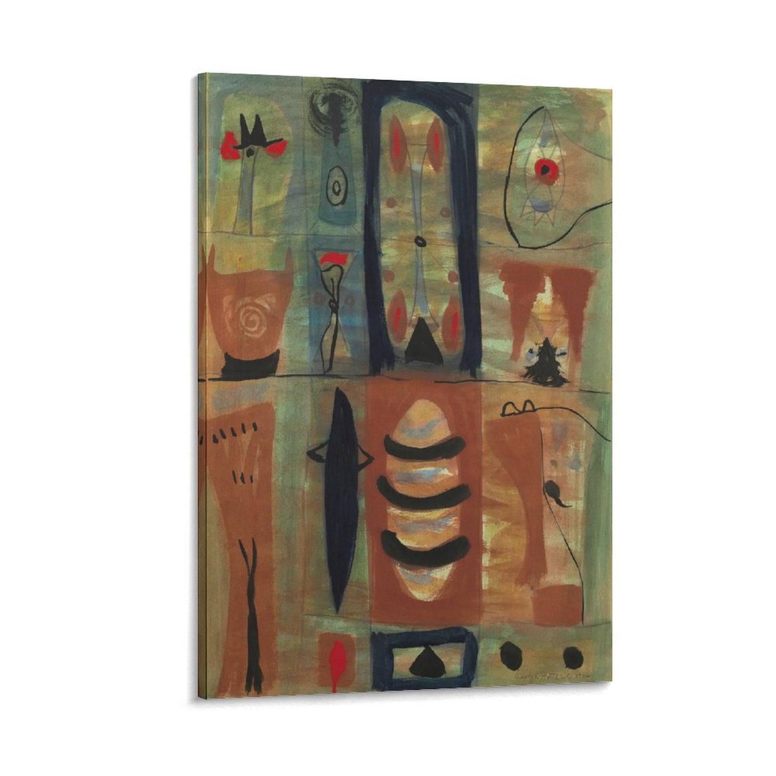 Adolph Gottlieb Mood High-Definition Giclee Art Print Artworks Canvas ...