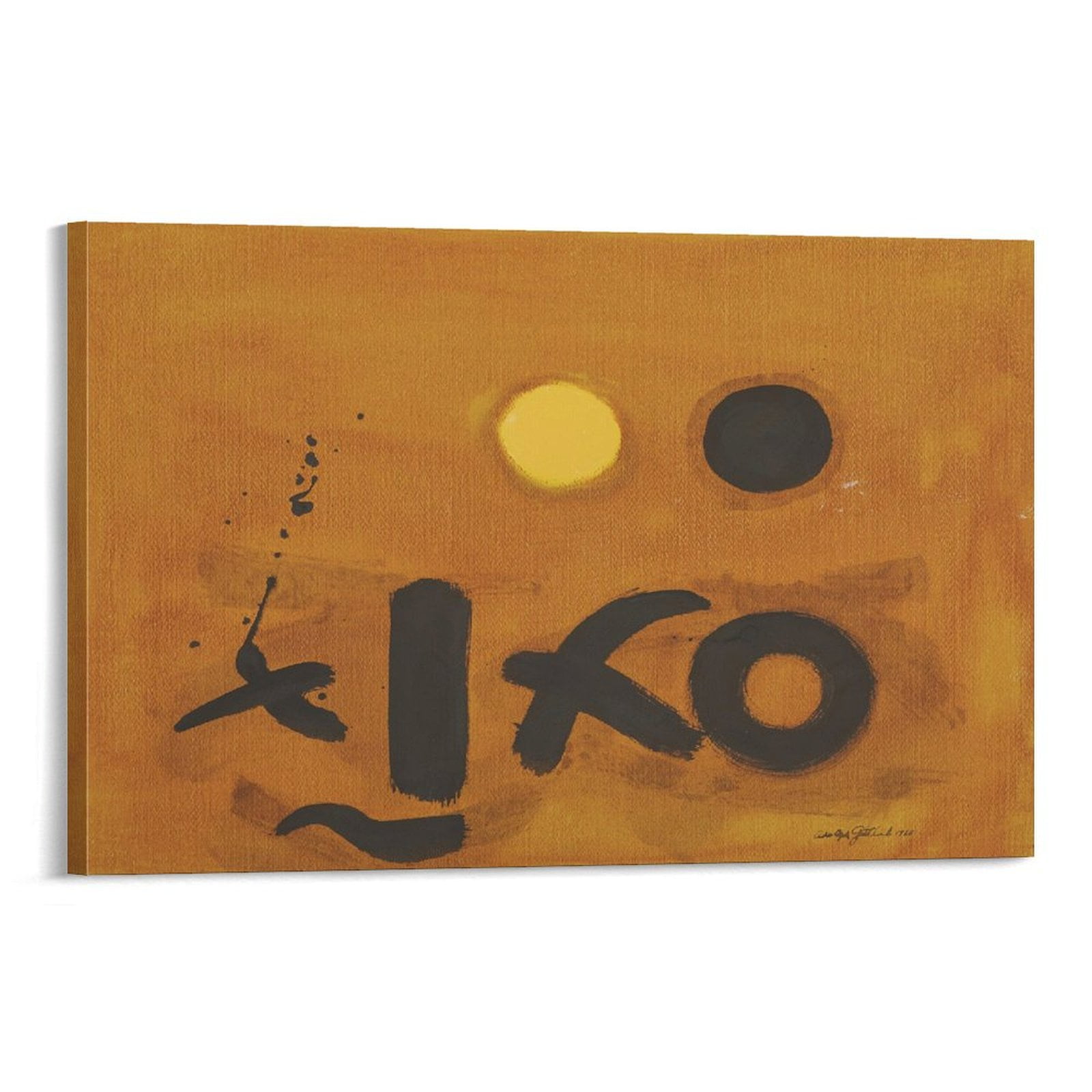 Adolph Gottlieb Untitled (3) High-Definition Giclee Art Print Painting On Canvas Wall Art Poster ...