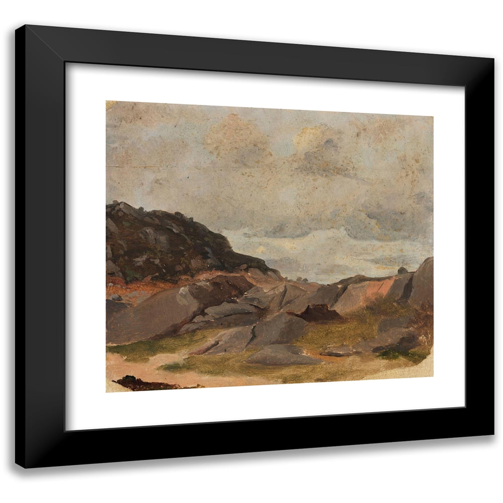 Adolph Tidemand 22x20 Black Modern Framed Museum Art Print Titled ...