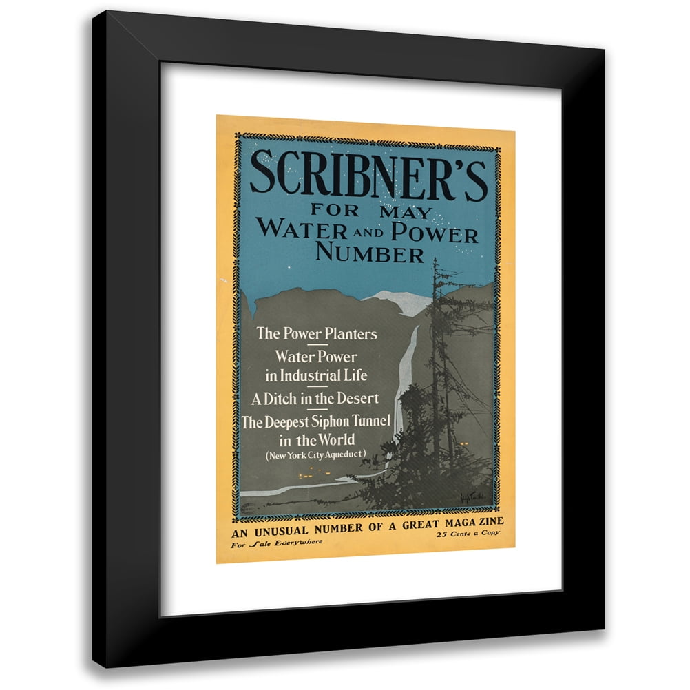 Adolph Treidler 11x14 Black Modern Framed Museum Art Print Titled ...