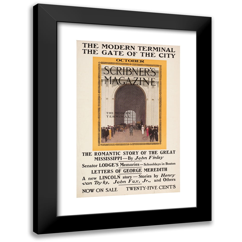 Adolph Treidler 17x24 Black Modern Framed Museum Art Print Titled - The ...