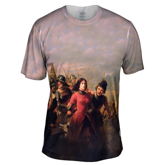 Adolphe Alexandre Dillens - Capture Of Joan Of Arc 1852 Mens T-Shirt ...