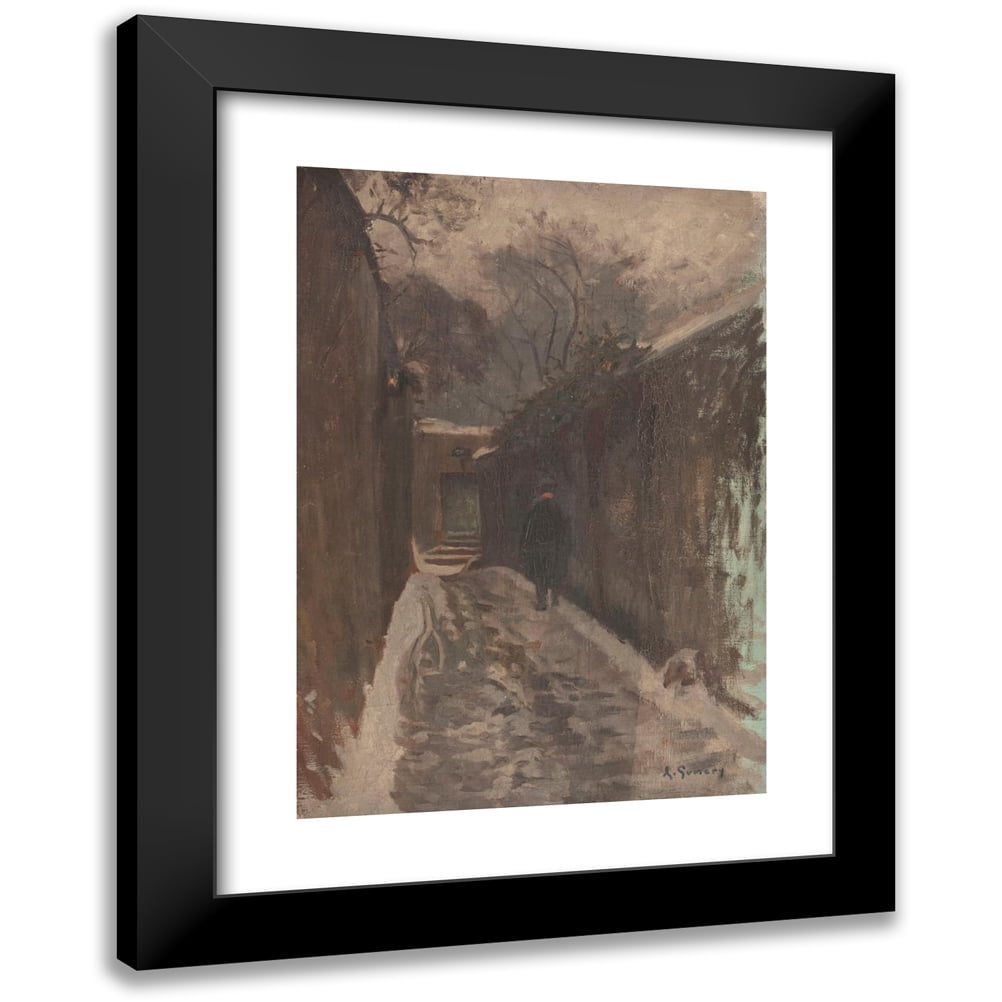 Adolphe-Ernest Gumery 11x14 Black Modern Framed Museum Art Print Titled ...