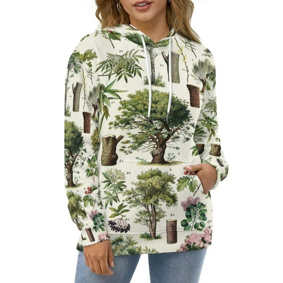 Adolphe Millot-Arbres French Vintage Botanical Poster Streetwear ...