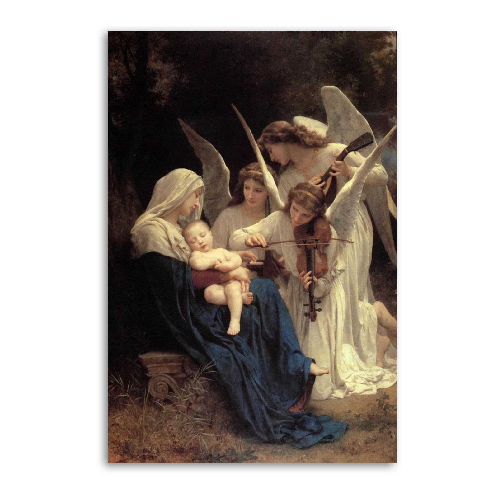 Adolphe William Bouguereau Song Of Angels For Baby Jesus 2436 Picture ...