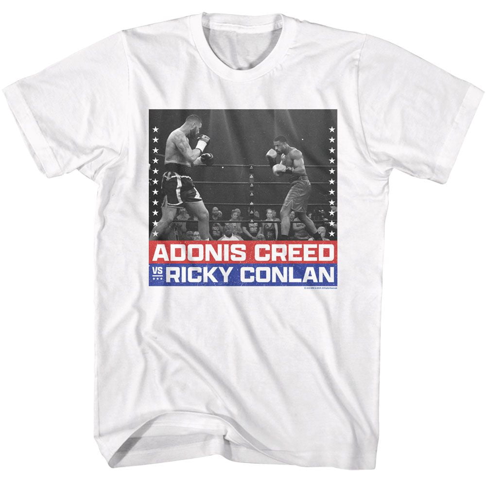 Rocky Creed Vs Conlan White Adult T-Shirt Xl - Walmart.com
