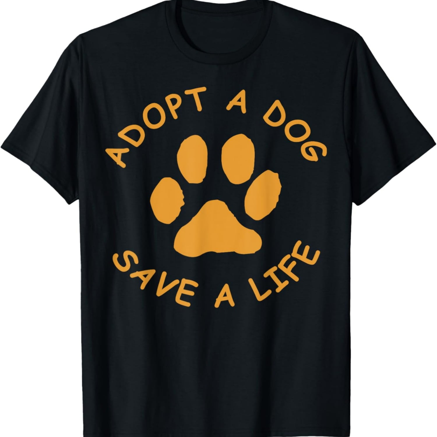 Adopt A Dog T-shtir Save A , Rescue Dog Wo Girls T-shtir - Walmart.com