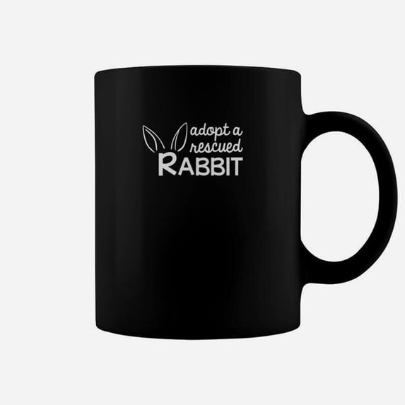 Adopt A Rescued Rabbit Bunny Coffee Mug - Walmart.com