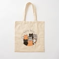 Adopt All The Cats Version 2 Canvas Tote Bags, Reusable Shopping Bag ...