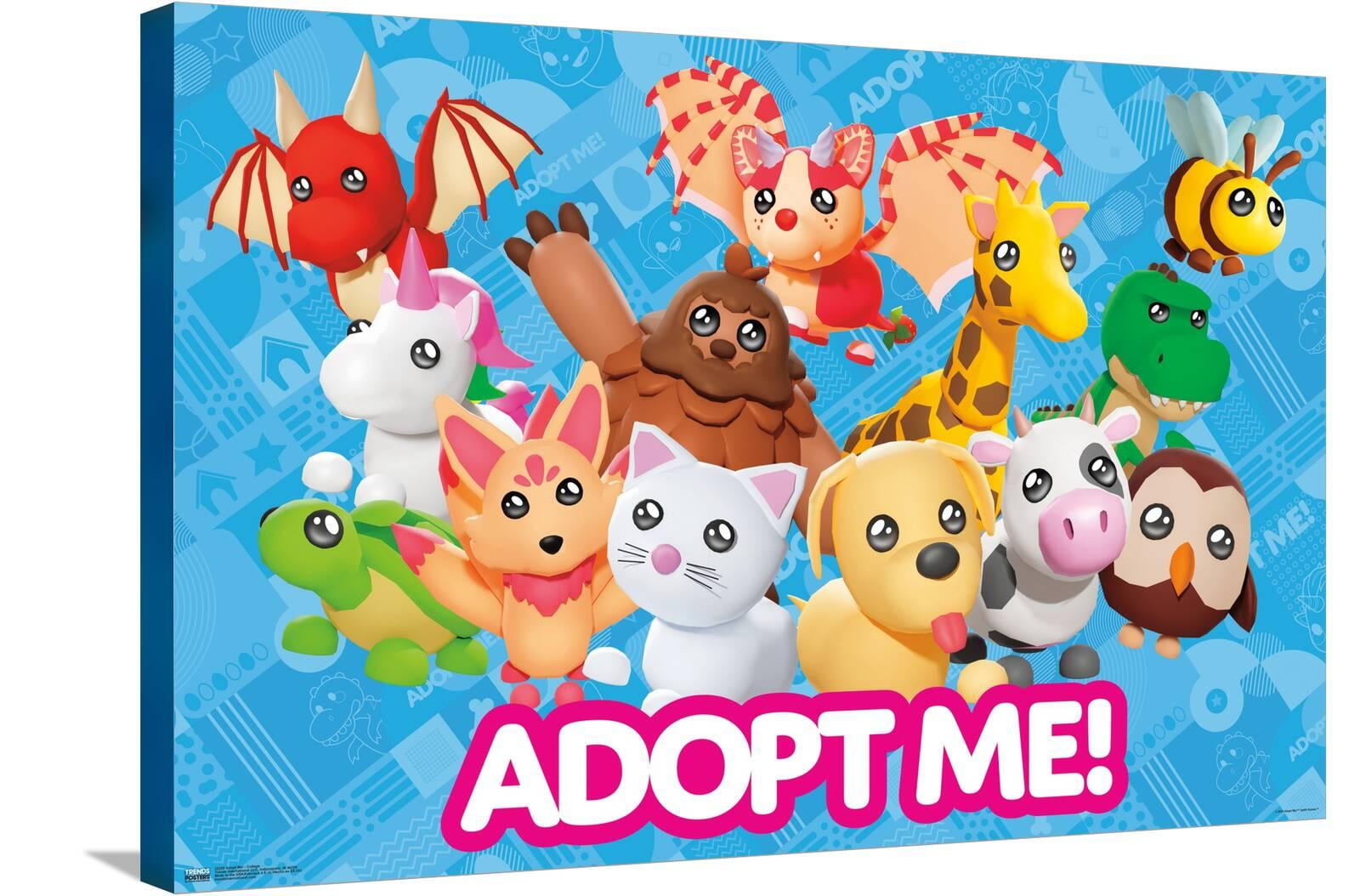 Adopt Me! - Collage Canvas Wall Poster, 22.375" x 34" - Walmart.com