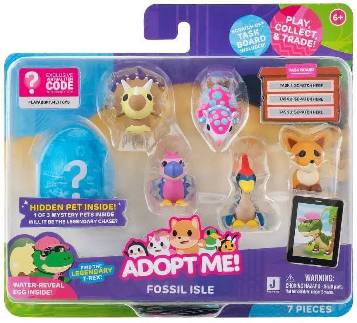 Jazwares Adopt Me Fossil Isle Action Figures, 6 Pack, Collectibles with ...