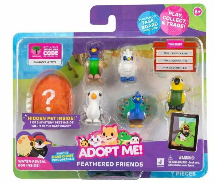 Adopt Me! Pets Multipack Feathered Friends - Hidden Pet - Top Online ...